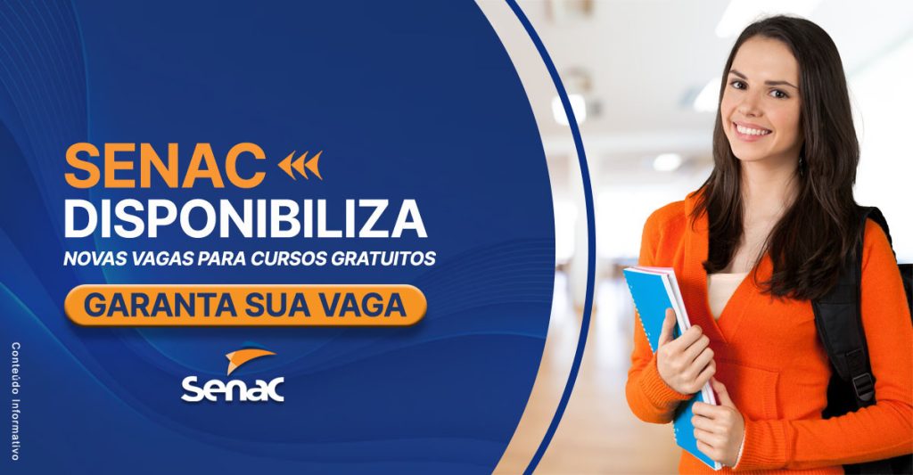 Cursos pelo SENAC gratuitos - TrabalharFora