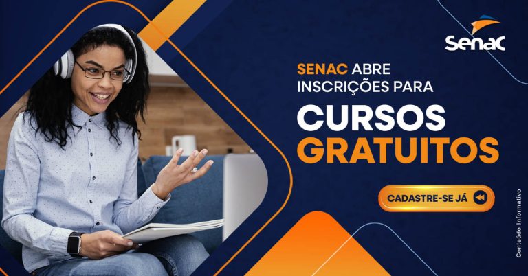 Cursos online grátis com certificado SENAC - TrabalharFora